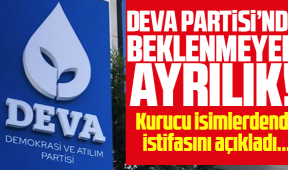 DEVA PARTİSİ GENEL BAŞKAN YARDIMCISI İSTİFA ETTİ - Siyaset - Gelecek Gündem DEVA PARTİSİ GENEL BAŞKAN YARDIMCISI İSTİFA ETTİ - Siyaset - Gelecek Gündem